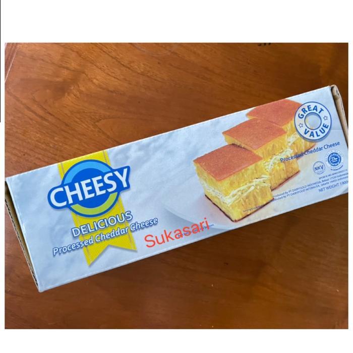 Jual Cheesy DELICIOUS Processed Filled Cheese (1,9 Kg) | Shopee Indonesia