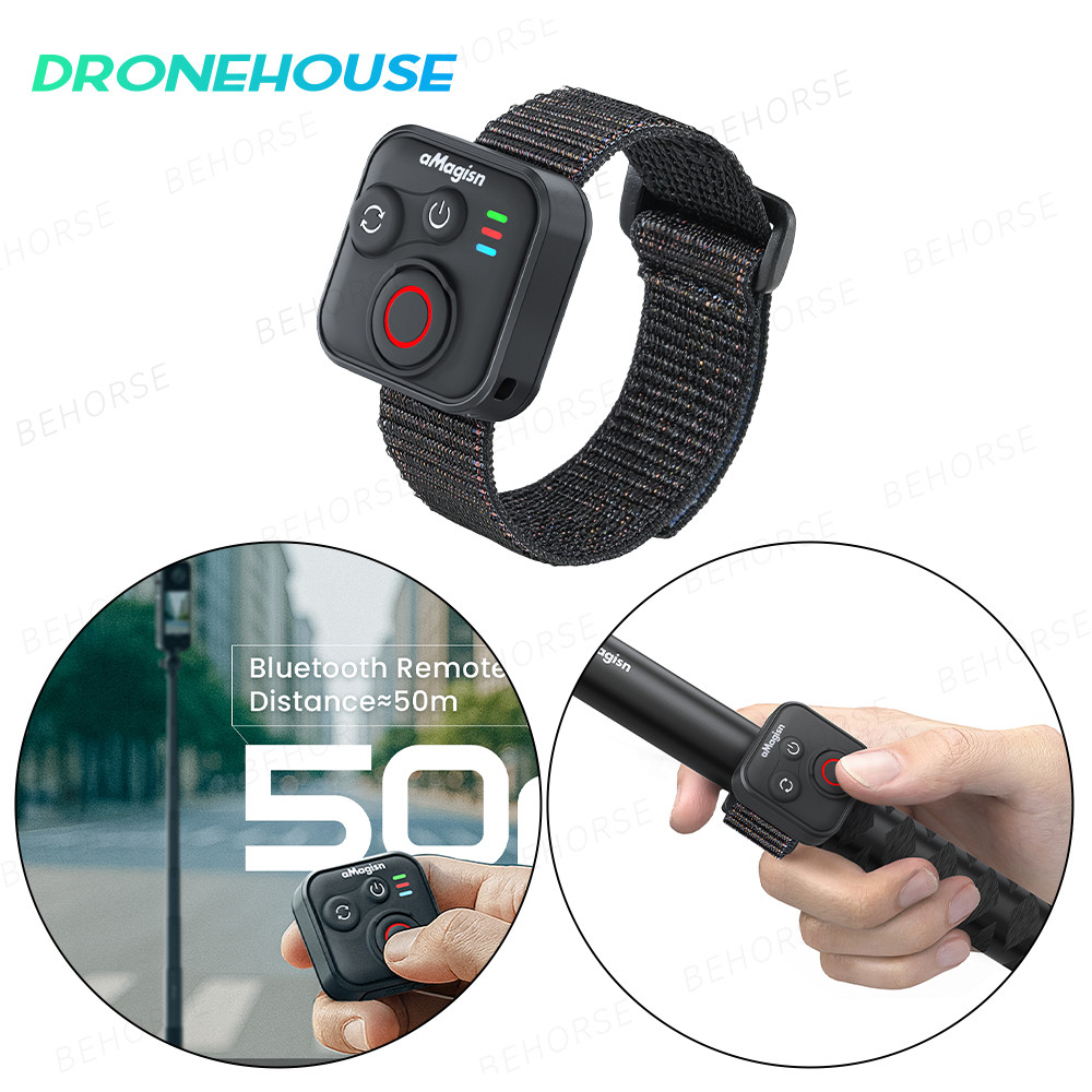 Jual 50M Unrsal Bluetooth Remote For Insta360 X5/X4/Ace/Ace Pro 2/Gopro ...