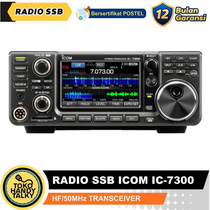 Jual Radio SSb Icom IC-7300 IC 7300 HF 50 MHz Transceiver Original ...