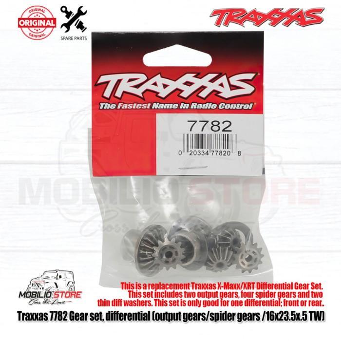 Jual Traxxas 7782 Gear Set Differenttial Output Gears Spider For X-Maxx ...
