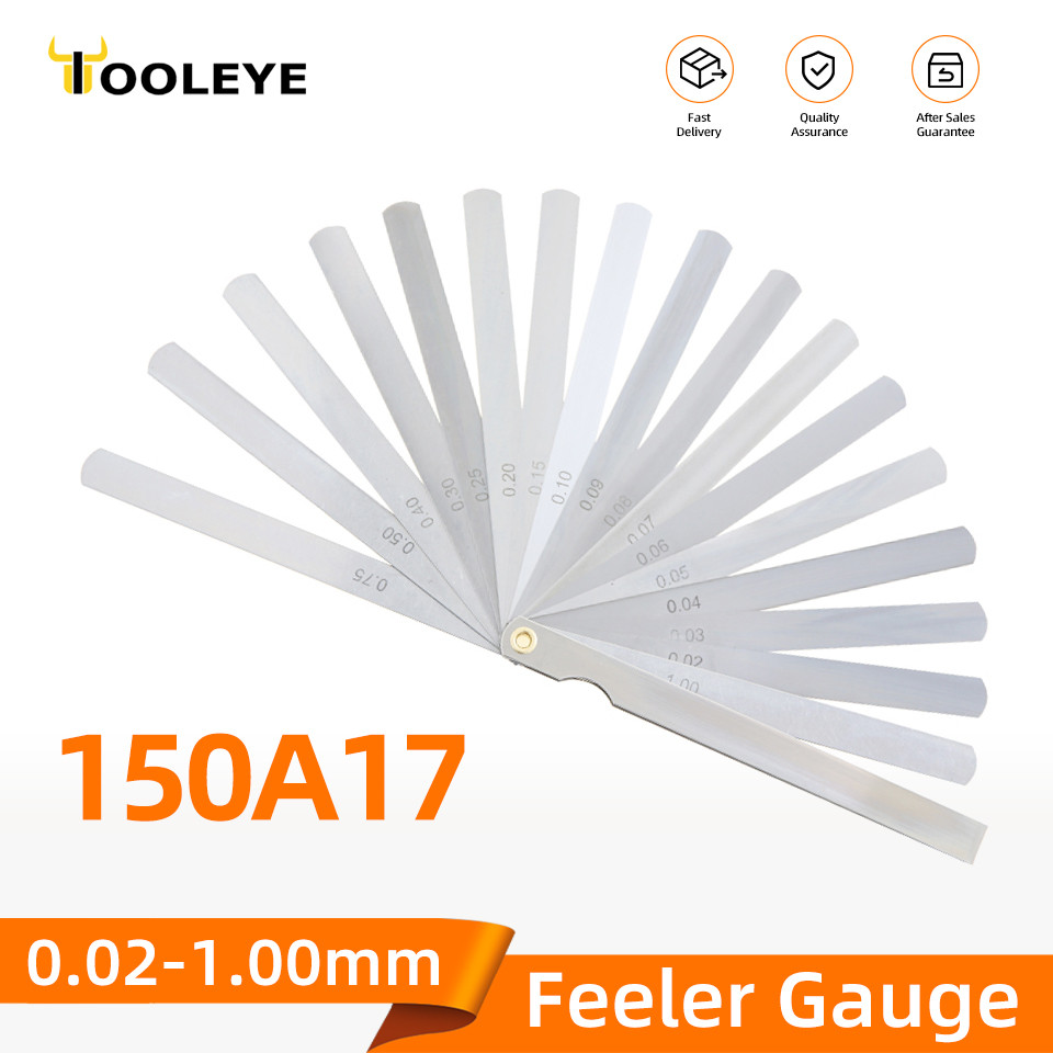 Jual 150A17 Feeler Gauge Metric Probes For Gap Sheet Gauge Blades ...