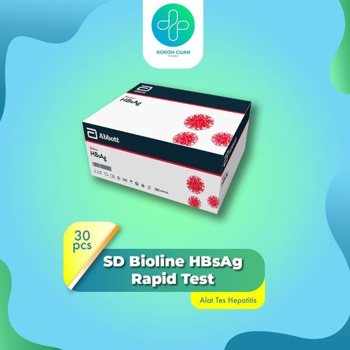 Jual Terlaris Rapid Test HbsAg Abbott SD Bioline Isi 30T SALE | Shopee ...
