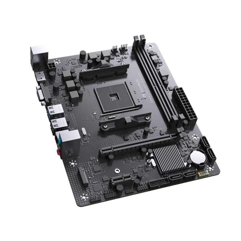 Jual MAXSUN Motherboard AMD B450M Dual-channel DDR4 Memory AM4 APU ...