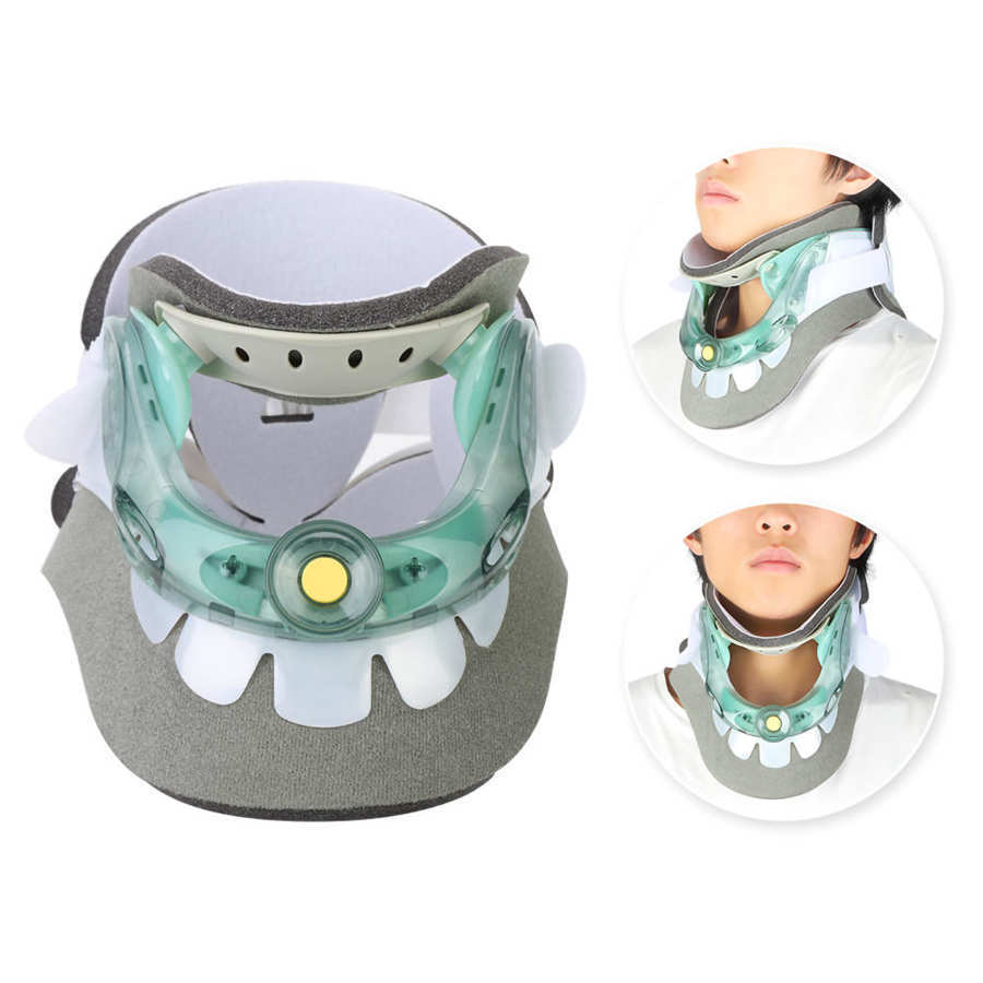 Jual Adjustable Cervical Traction Device Posture Corrector Cervical ...