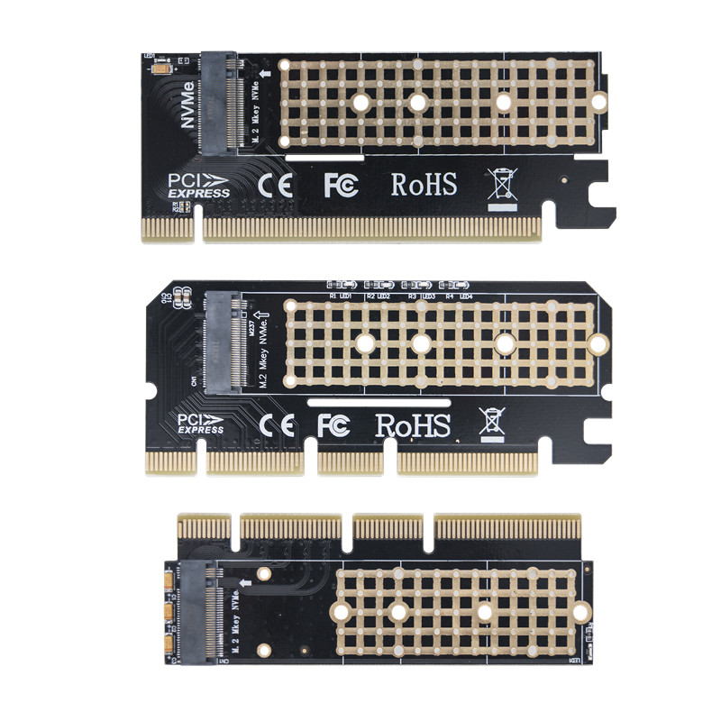 Jual OULLX M.2 NVMe M-Key to PCIe 3.0 SSD Adapter Card PCIe X4 X8 X16 ...