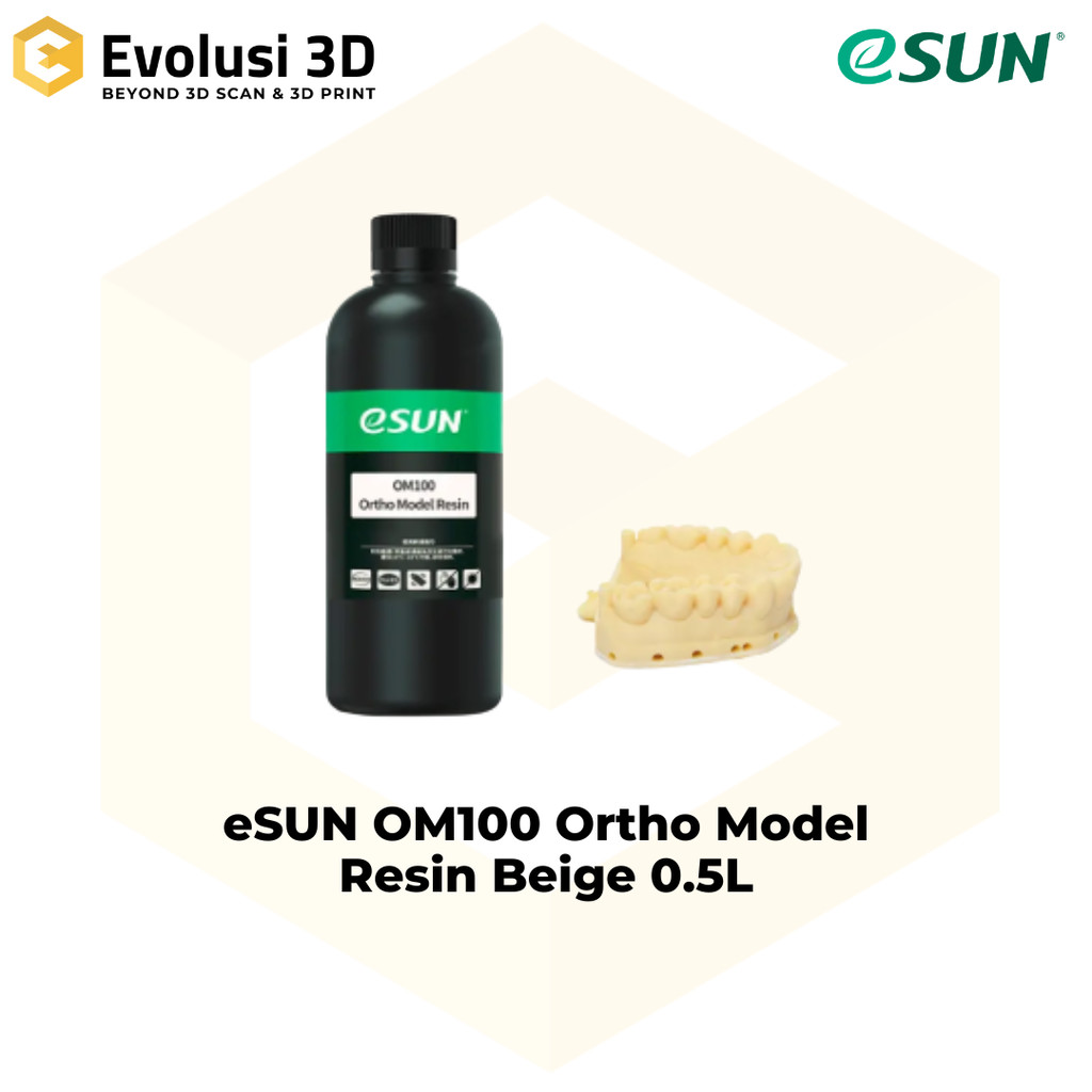 Jual eSUN OM100 Ortho Model Resin Beige 0.5 L | Shopee Indonesia