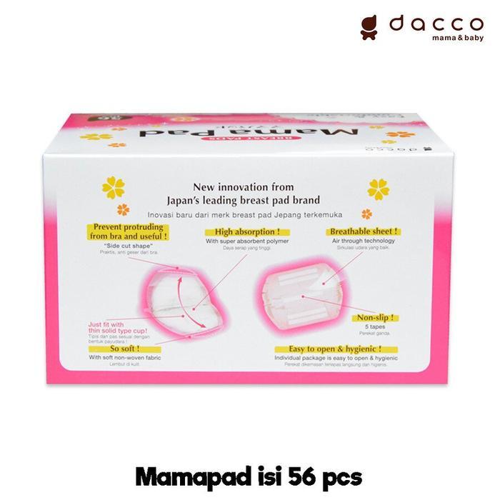 Jual Dacco Mama Pad 56 Pcs Breast Pads Breastpad Mamapad Penyerap Asi ...