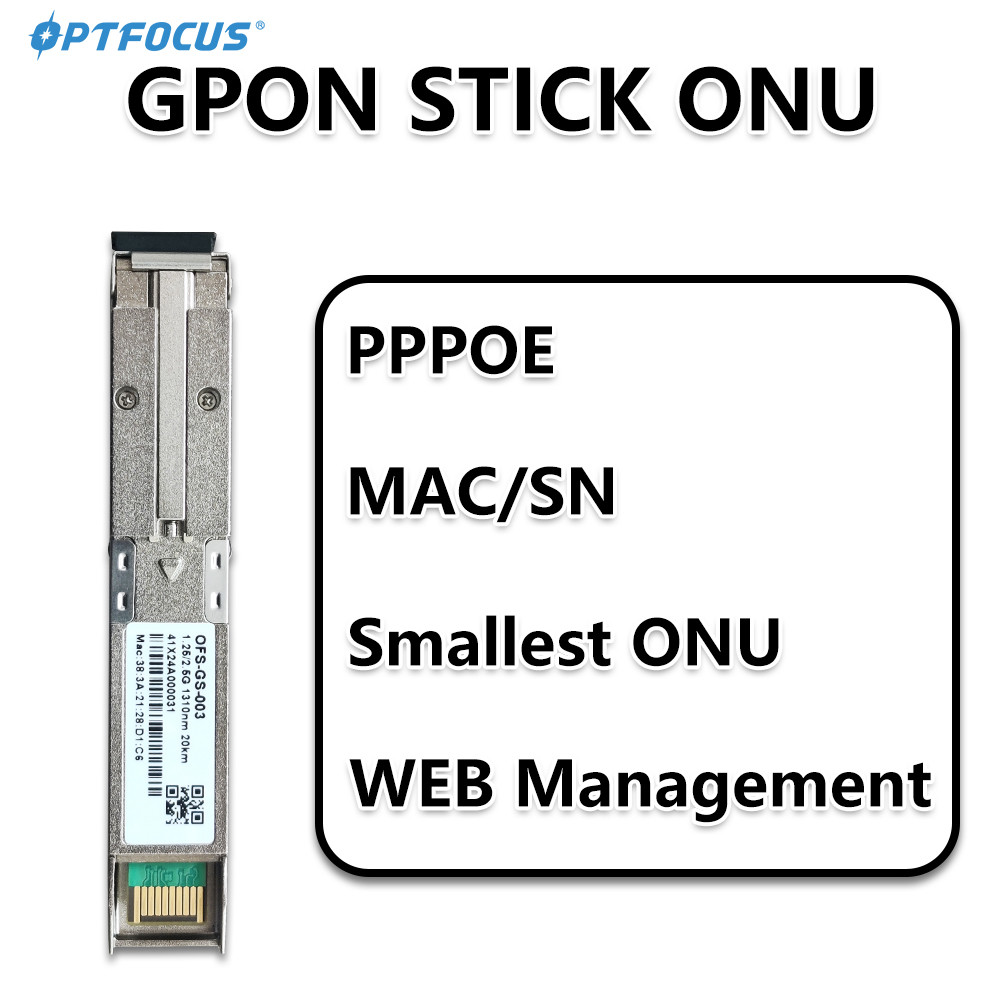 Jual OPTFOCUS GPON STICK ONU WEB Manageable MAC SN EPON XPON ONU 1.25G ...