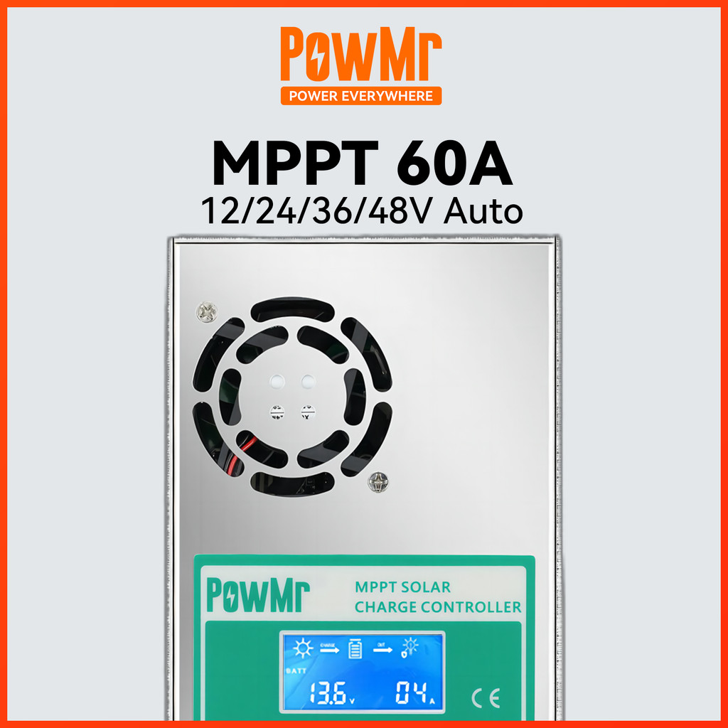 Jual Set MPPT 60A Solar Charge Controller with Battery Equalizer for ...