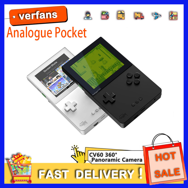 Jual Analogue Pocket retro game console compatible with GB/GBC/GBA ...