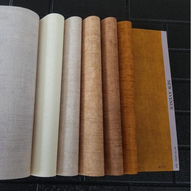 Jual Wallpaper Dinding Polos Premium Abstrak Putih Gading Abu Cream ...