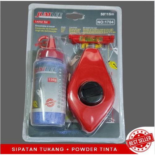 Jual GROSIR TERMURAH Sipatan Benang Tukang Plus Tinta / Lot Benang ...