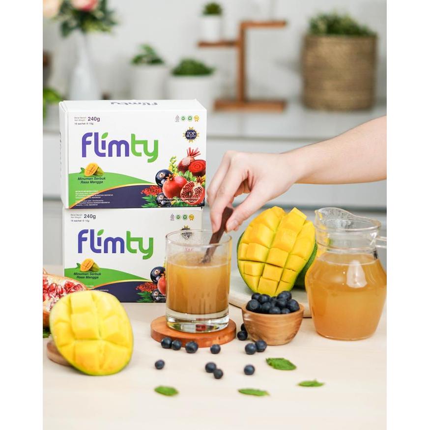 Jual MINUMAN FIBER FLIMTY RASA MANGGA 1 BOX ISI 16 SASET | Shopee Indonesia