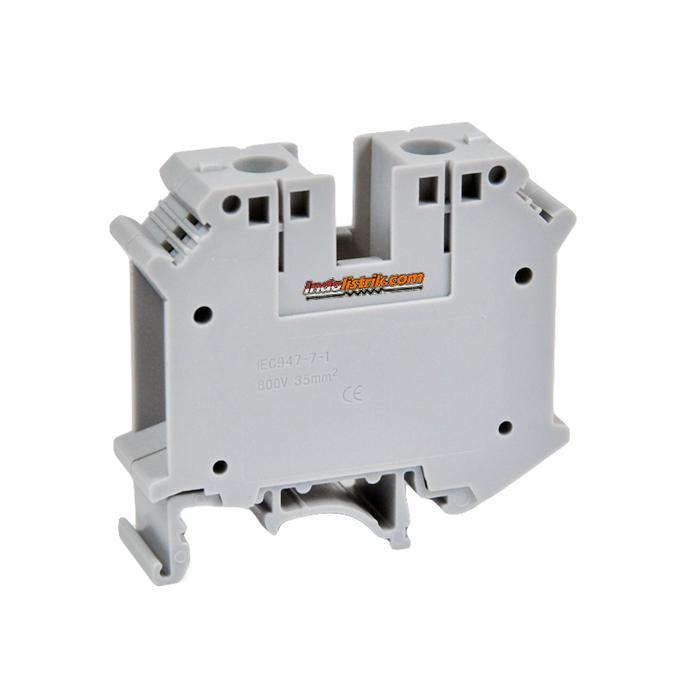 Jual rxdr- Terminal Blok Kabel Uk 35N Abu-Abu Model Weidmuller Tab ...