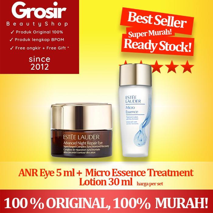 Jual Estee Lauder Micro Essence 30 Ml + Anr Eye Supercharge 5 Ml | Shopee Indonesia
