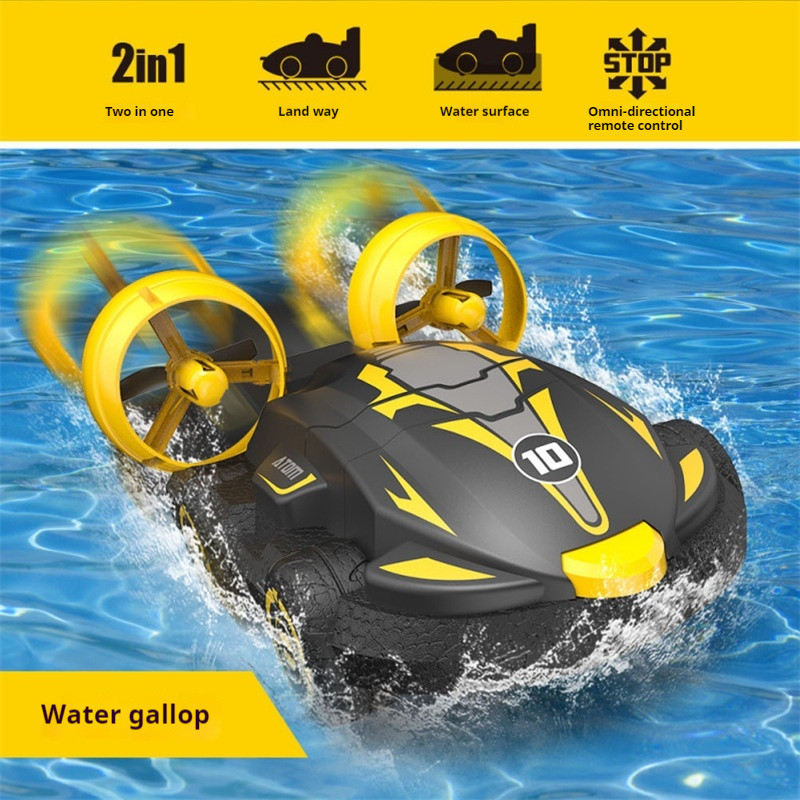 Jual Amphibious Remote Control Car Two In One Water And Land Drift U ...