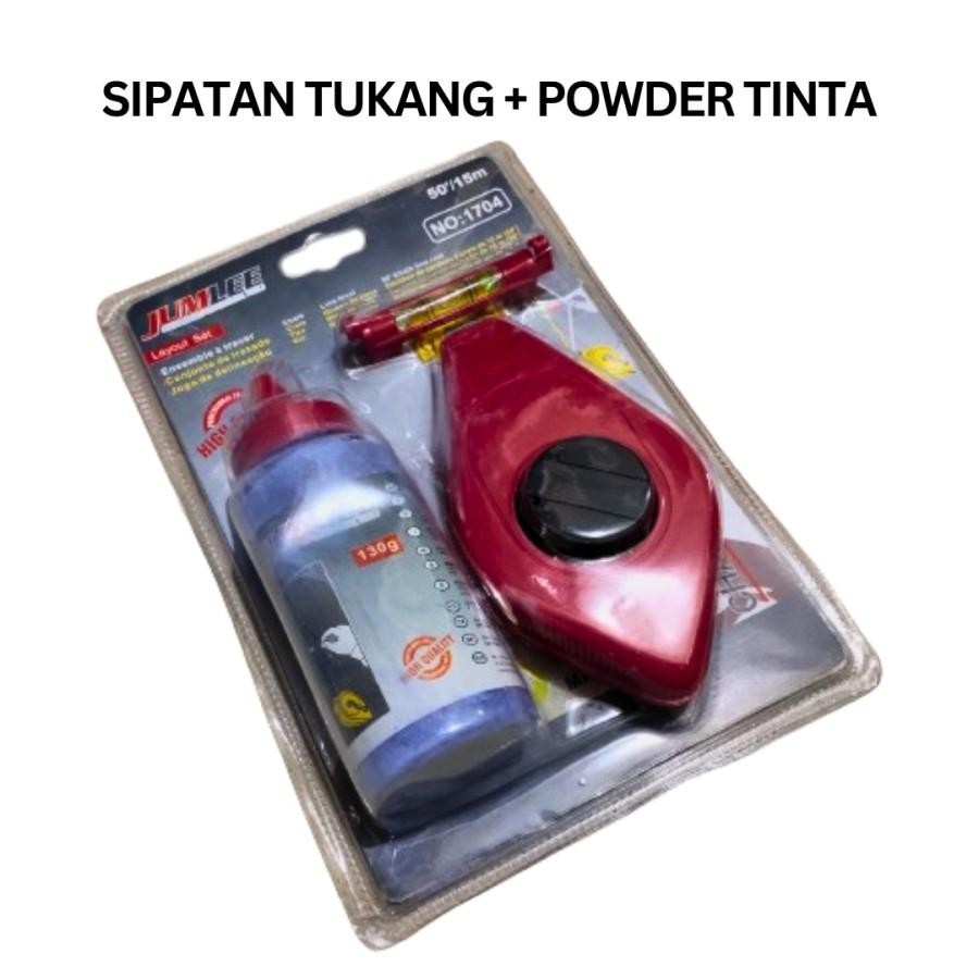Jual GROSIR TERMURAH Sipatan Benang Tukang Plus Tinta / Lot Benang ...
