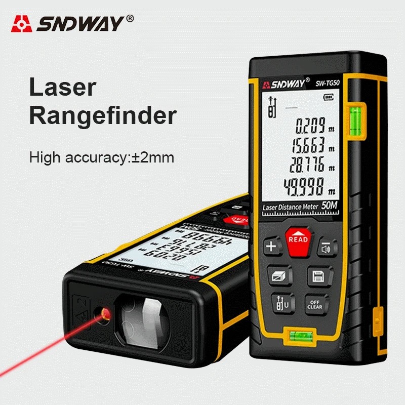 Jual JUAL SNDWAY SW-TG50 laser distance meter 50M 70M 100M rangefinder ...