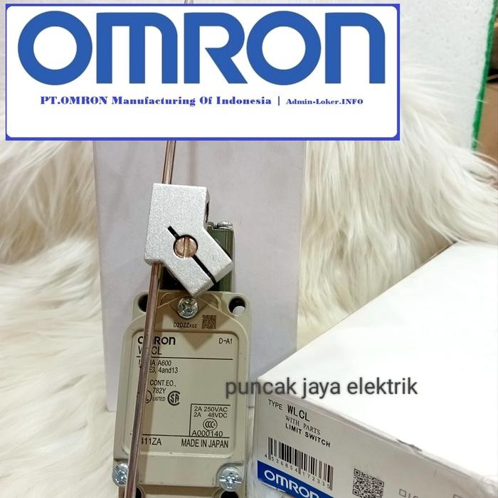Jual limit switch Omron wlcl/wl Cl original/limit switch Omron | Shopee ...