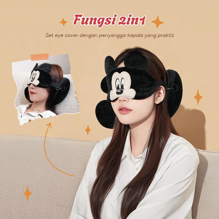 Jual PROMO OHSOME x Disney- Disney Solo Corner Mickey Eye Covers Mask ...