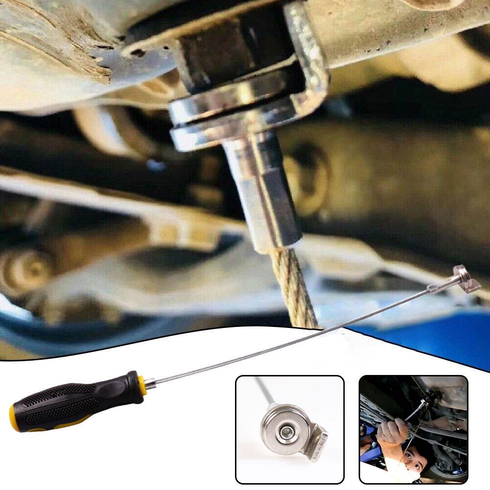 Jual Oil Sump Drain Plug Key Socket Set with Magnetic Sump Removal Tool ...