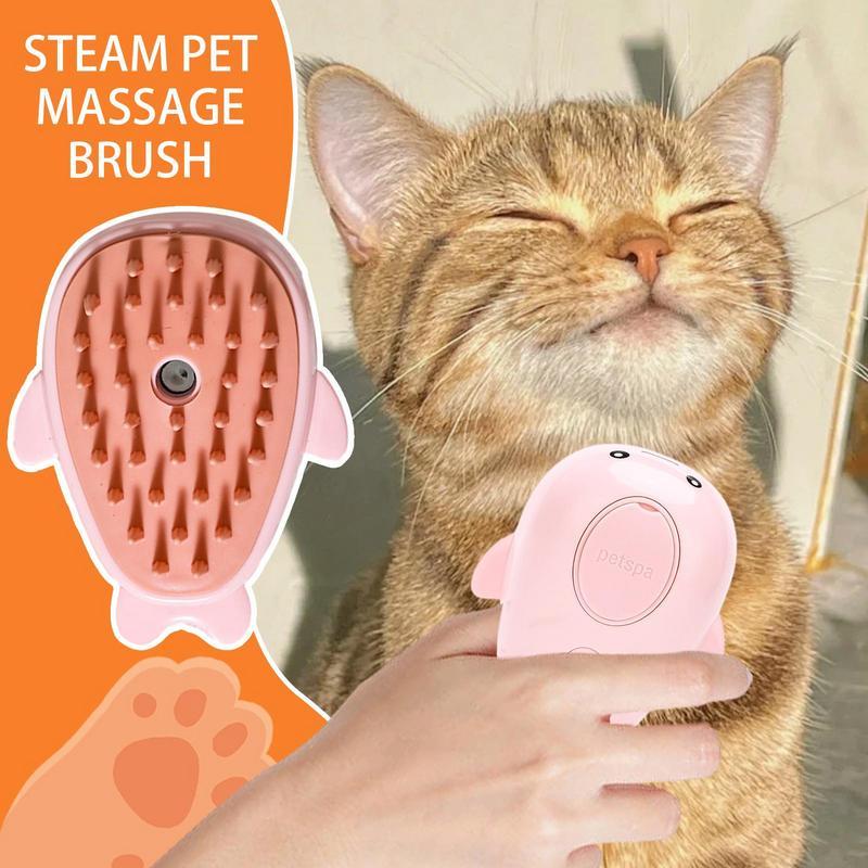 Jual Pet Spray Massage Comb Dog Pet Spray Massage One Button Spray Anti ...