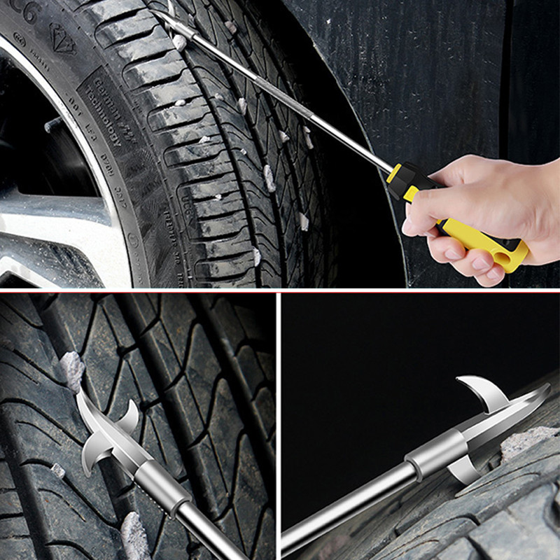 Jual Universal Tire Cleaning Hook Screwdriver Accessory Car Tire Stone ...