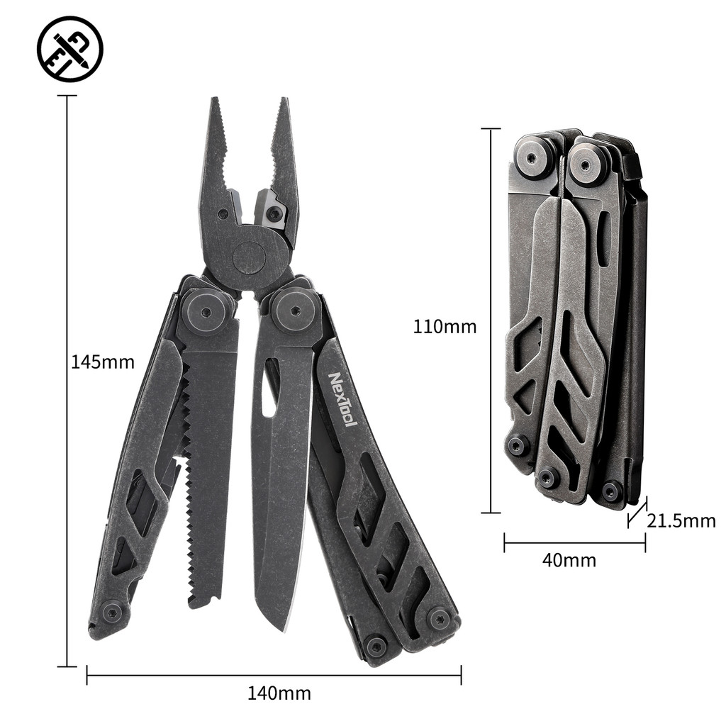 Jual NexTool New Hand Tools Flagship Pro 16 in 1 Multi-tool edc Outdoor | Shopee Indonesia