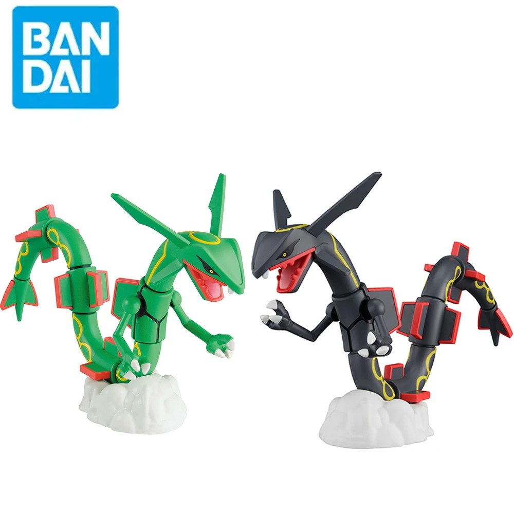 Jual Original Bandai Pokemon Figures Plamo Rayquaza Shiny Rayquaza ...