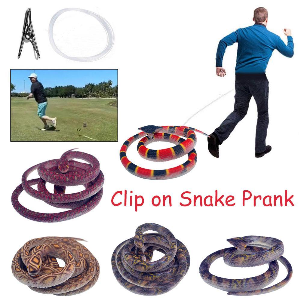 Jual 70Cm Fake Large Rubber Snake With Simulation Prank Toy Realistic ...