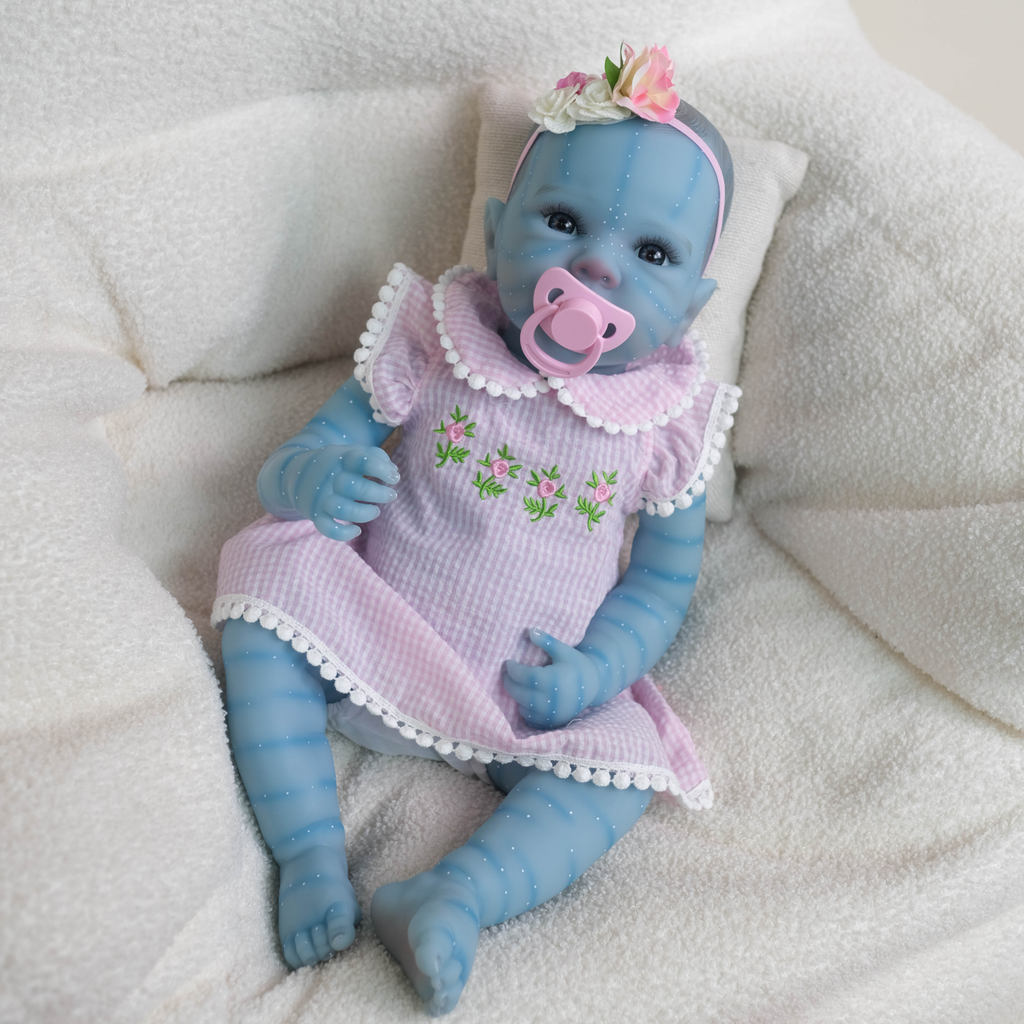 Jual 19Inch Bettie Full Body Avatar Collectible Art Soft Silicone Bebe ...