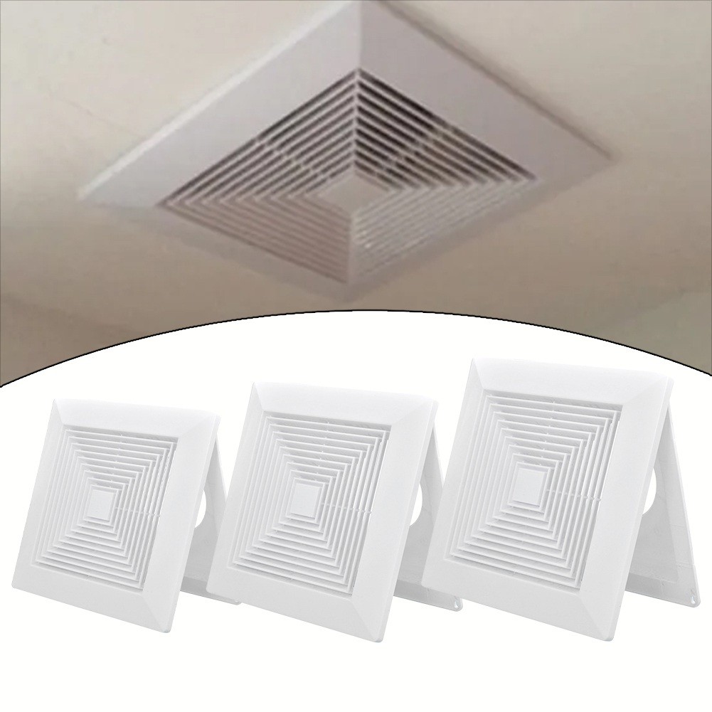 Jual Air Diffuser Abs Ceiling Vent Hood Snap-In Panel Air Conditioner ...