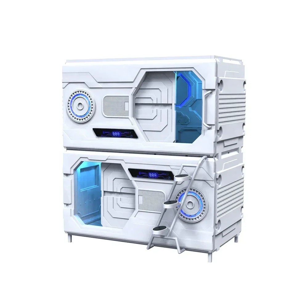 Jual soundproof capsule hotel bed capsule bed sleeping pods | Shopee ...