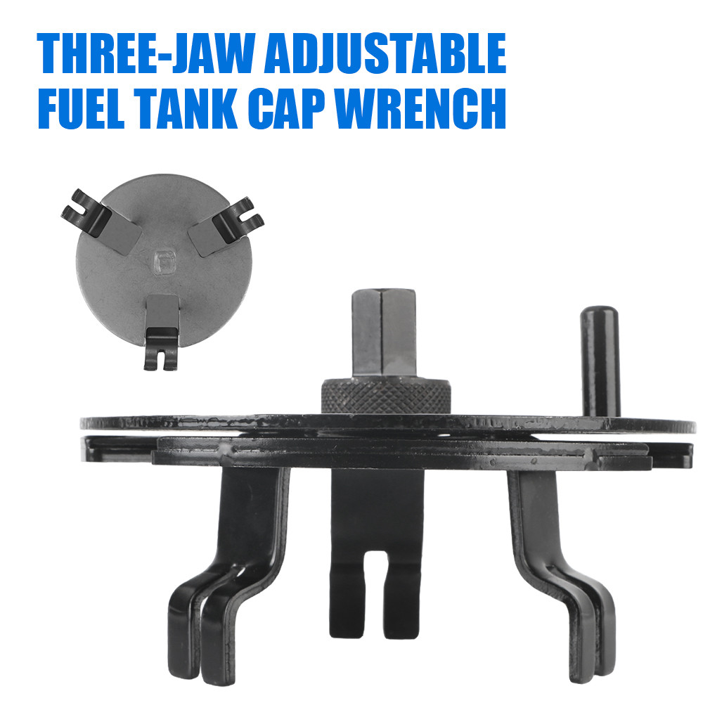 Jual Adjustable Car Fuel Tank Lid Wrench Car Repair Tools Remove Oil ...