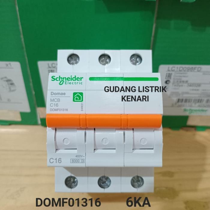 Jual Mcb Domae 3P 16A Schneider | Shopee Indonesia