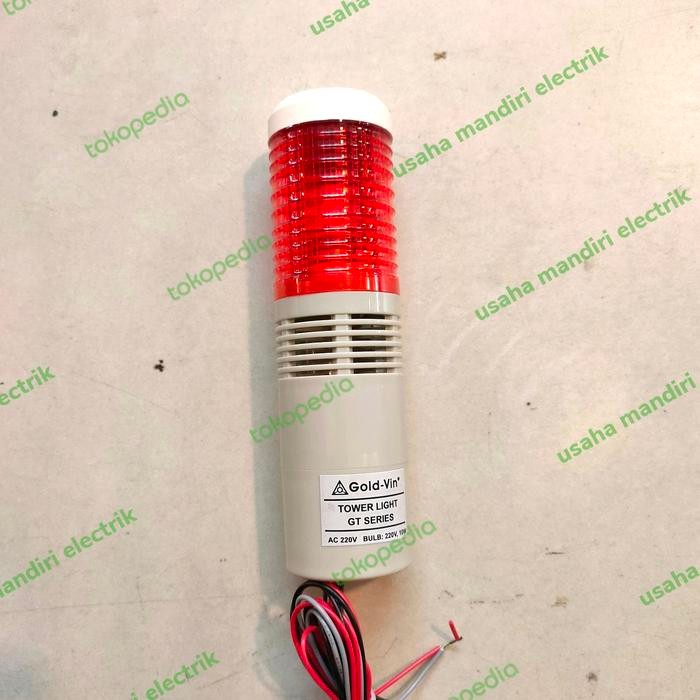 Jual LAMPU TOWER LIGHT MESIN 1 TINGKAT BOHLAM GOLD-VIN GTW-SERIES ...