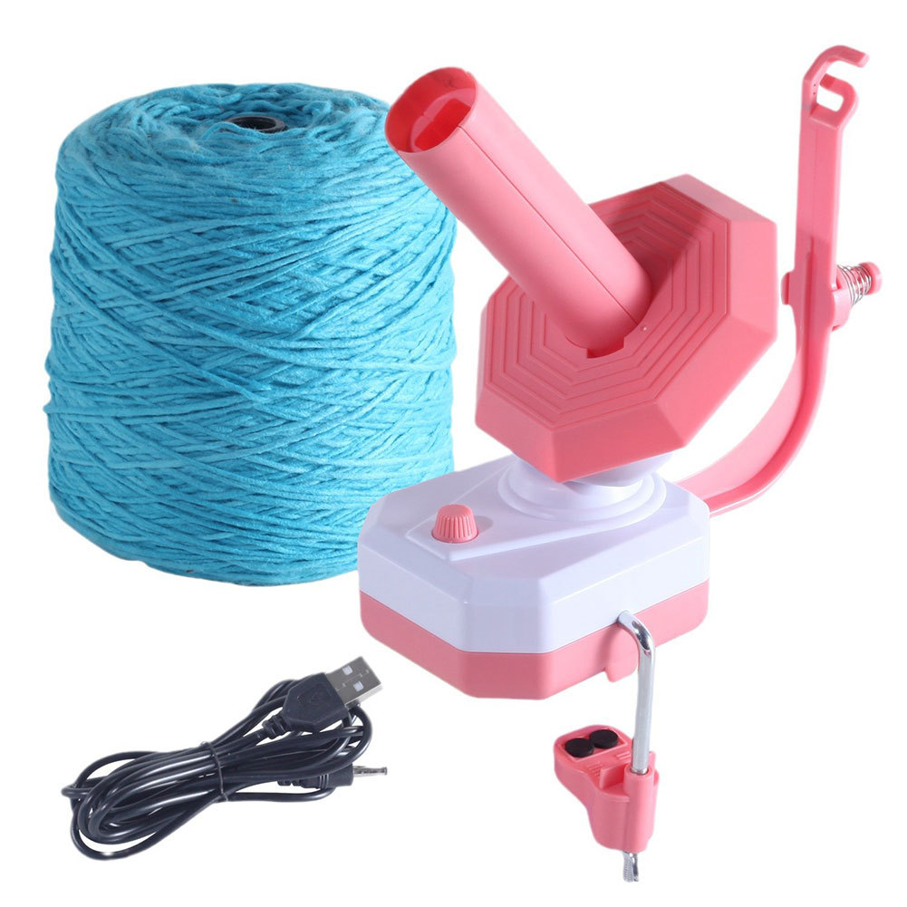 Jual Electric Yarn Ball Winder Automatic Yarn Cake Winder Yarn Spinner ...