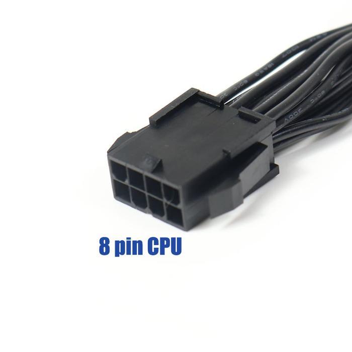 Jual Kabel Cpu 8 Pin Splitter Dual 8 Pin (4+4) Power Cable Psu ...