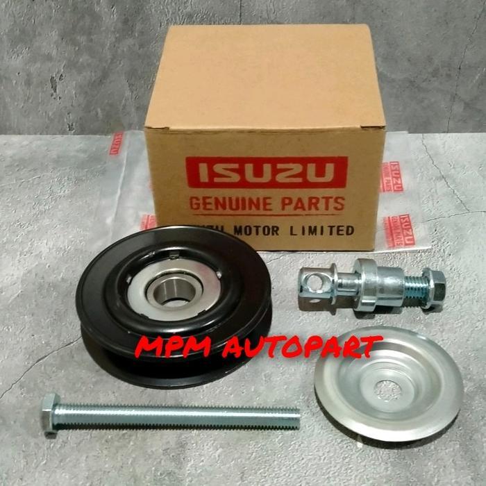Jual Baru Pulley Pully Puli Tensioner Fan Belt Ac Isuzu Elf Nhr55 Nhr ...