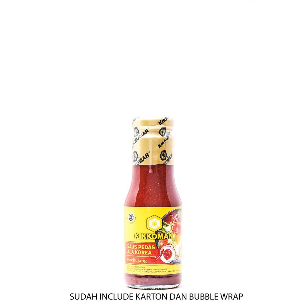 Jual c8lg Kikkoman Gochujang Sauce Halal Botol 300 Gr | Shopee Indonesia