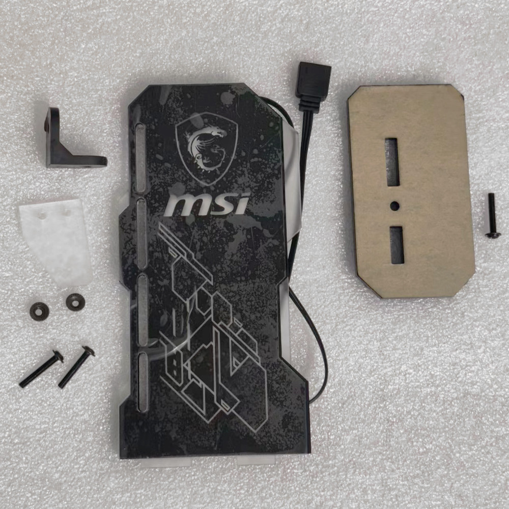 Jual MSI VGA Bracket ARGB Customizable Vertical GPU Holder PC ROG Video ...