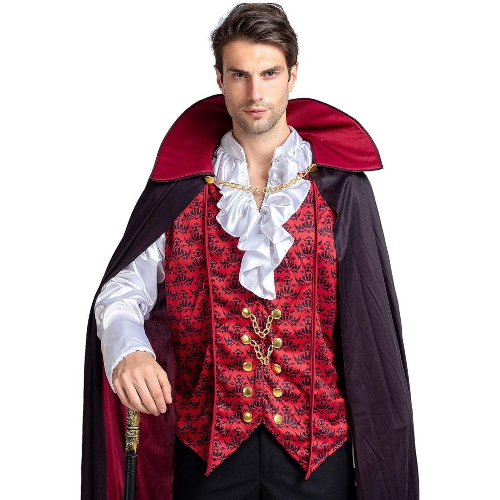 Jual Halloween MenS Vampire Costume ,Halloween Men'S Vampire Cape ...
