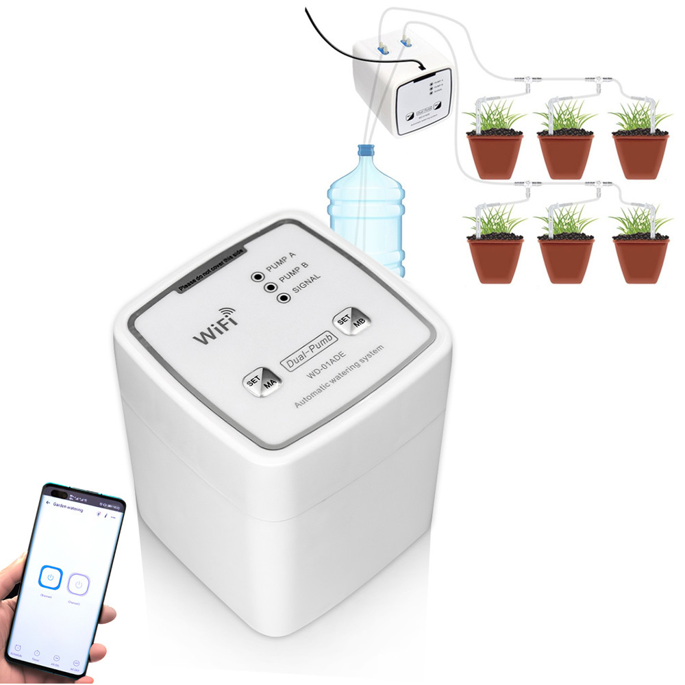 Jual Smart Drip Irrigation System WIFI Phone Control Automatic Watering ...