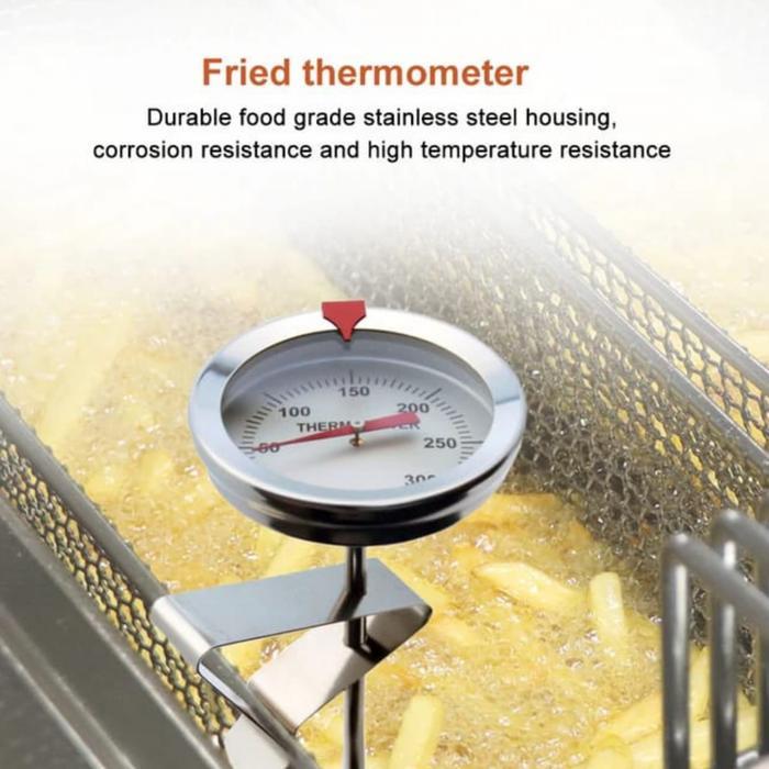 Jual Termometer Minyak Goreng Panjang/Termometer Masak Suhu (30 Cm ...