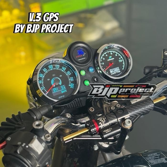 Jual SPEEDOMETER SPIDOMETER DIGITAL NINJA R SS V.3 GPS BJP PROJECT ...