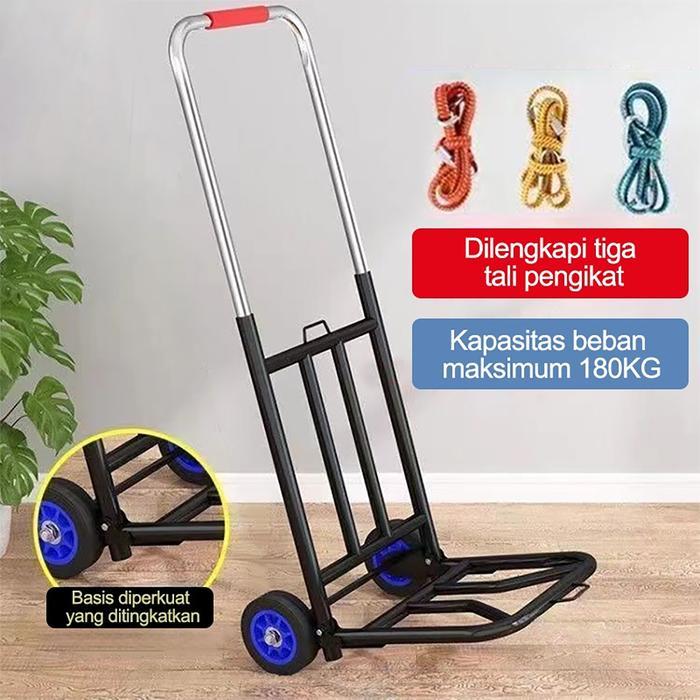 Jual PO Trolley Beli Makanan dan Belanja Trolley Besi Lipat Trolley ...