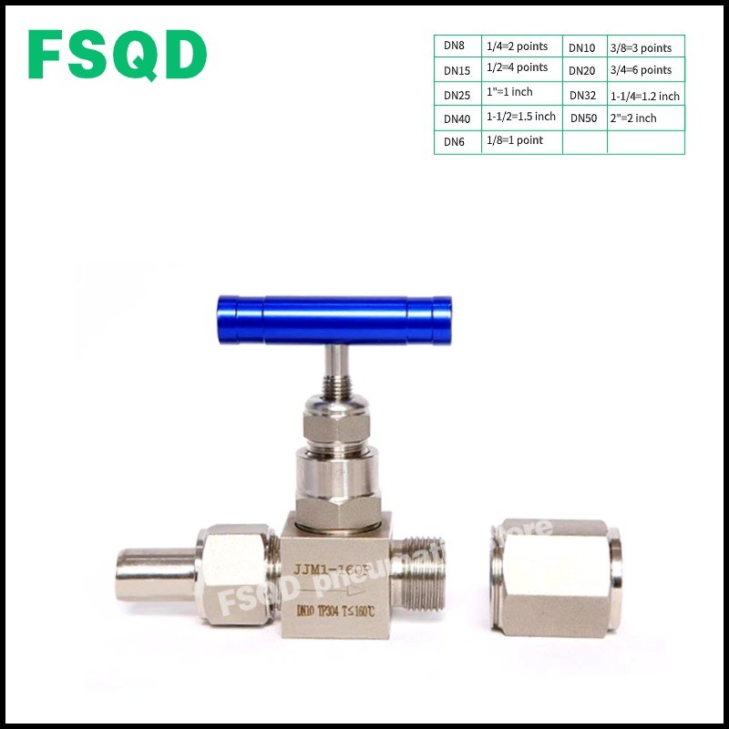 Jual Manometer Jjm1-160P Globe Valve, Needle Valve 304/316 Stainless Steel High Pressure Welded ...