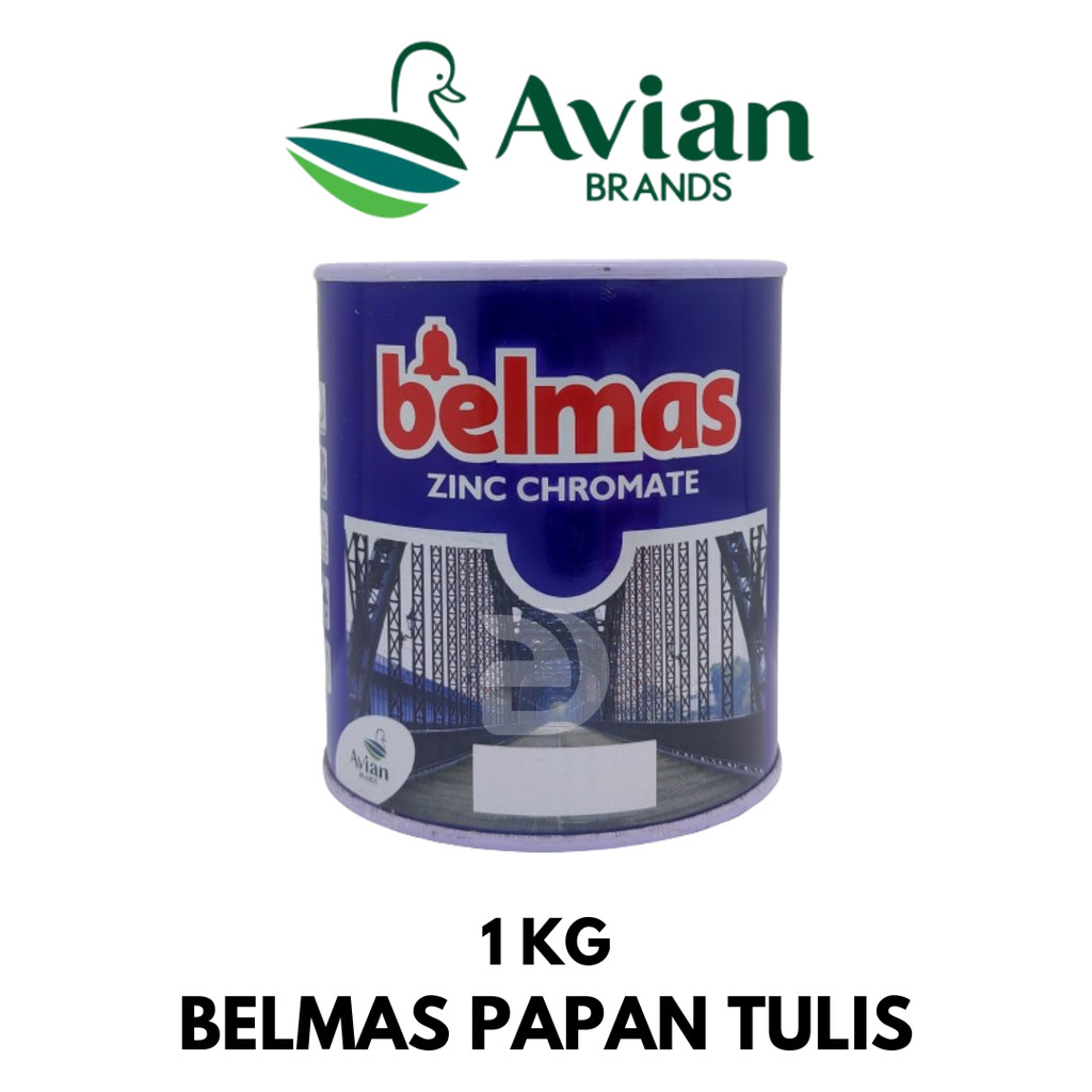 Jual Cat Papan Tulis Hitam Belmas 1 Kg / Cat Kayu Besi / AVIAN BRANDS ...
