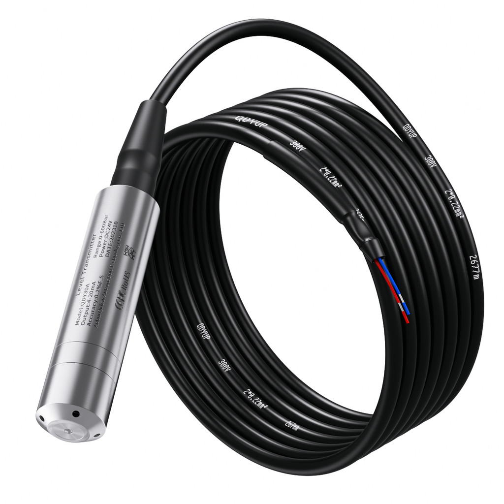 Jual STOK TERBATAS! Submersible Liquid Water Level Transducer 0-5m ...