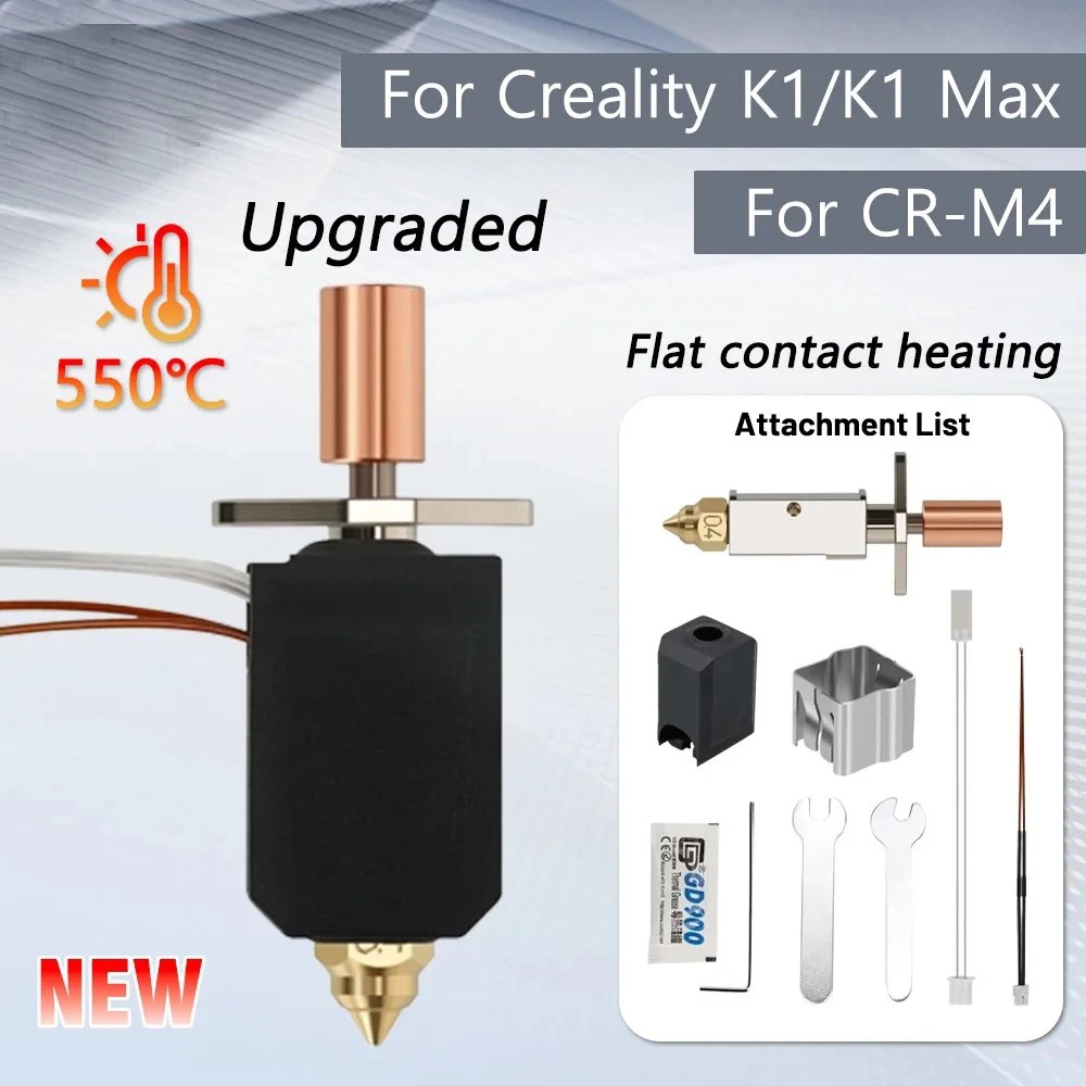 Jual PROMO HARI INI! 550°C Upgrade Extruder Hotend For Creality K1 K1 ...